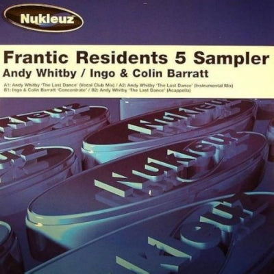 VARIOUS (ANDY WHITBY / INGO & COLIN BARRATT) - Frantic Residents 5 Sam ...