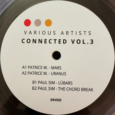 VARIOUS (PATRICE W. / PAUL SIM) - Connected Vol. 3 – Vinyl Exchange
