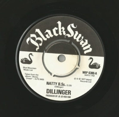 DILLINGER - Natty B.Sc. / Buckingham Palace – Vinyl Exchange