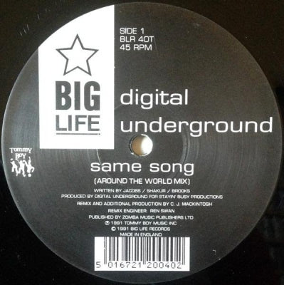 DIGITAL UNDERGROUND - Same Song (This Is An E.P. Release Part 1 ...