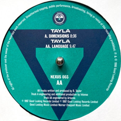 TAYLA - Dimensions / Language – Vinyl Exchange
