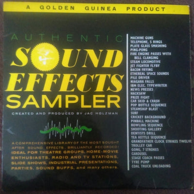 JAC HOLZMAN - Authentic Sound Effects Sampler – Vinyl Exchange