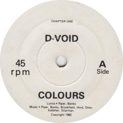 D-VOID - Colours – Vinyl Exchange