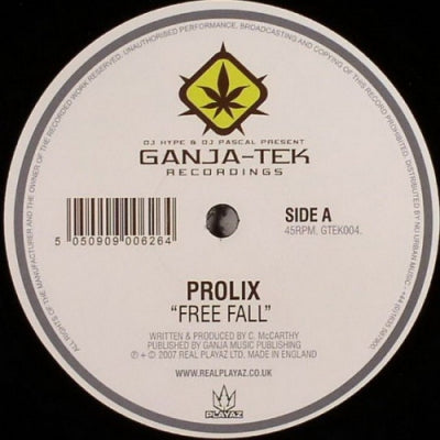 PROLIX - Free Fall / Icon – Vinyl Exchange
